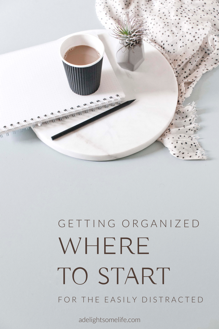 Getting Organized - The Plan - Refining - For the Easily Distracted
